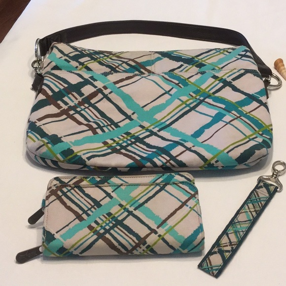 thirty-one | Bags | Thirtyone Bundle Shoulder Bag Wallet Lanyard | Poshmark